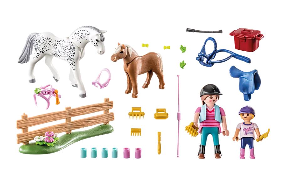 PLAYMOBIL COUNTRY STARTER PACK CAVALIERS ET CHEVAUX 71259